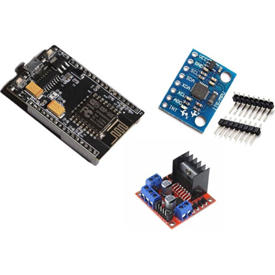 En Ucuz Arduino MPU6050 6 Eksen Ivme ve Gyro Sensörü+ Nodemcu V3 ...