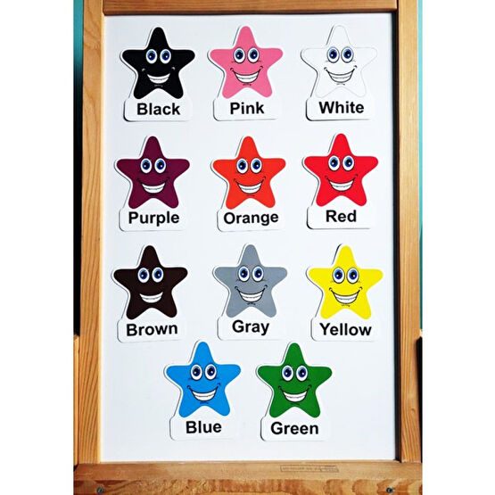 En Ucuz Okuling Manyetik Ingilizce Kelime Kartları Flashcards-Colours ...