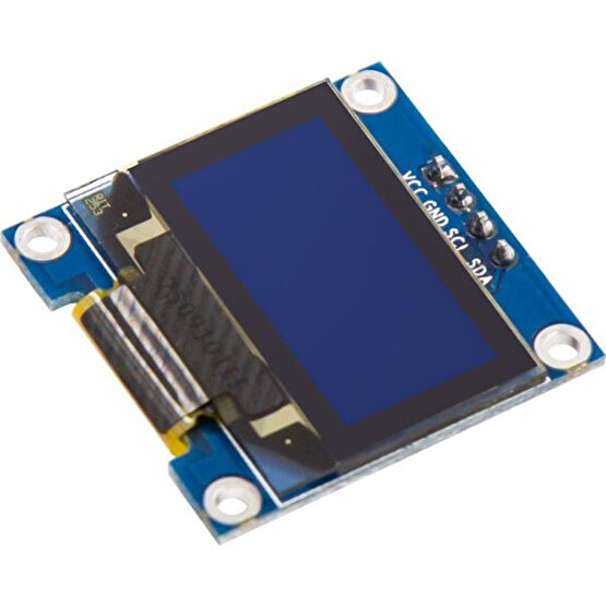 En Ucuz TLS Robotik 0.96 inch 4 pin Mavi I2C IIC OLED LCD Modülü